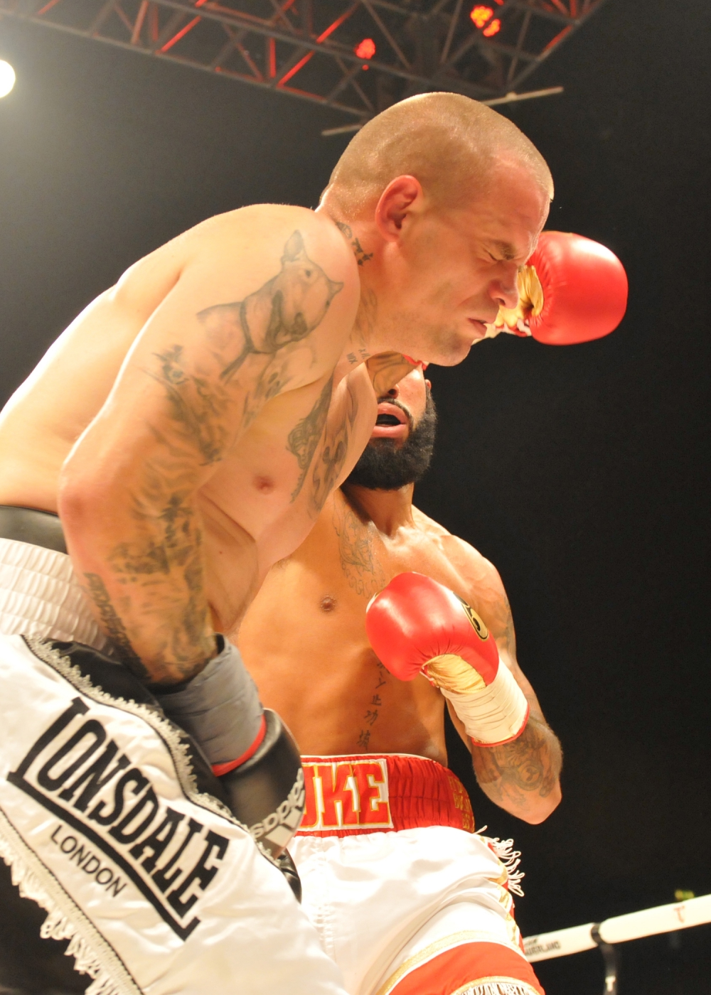 Luke The Duke Watkins Professional Boxer Swindon Photo Gallery