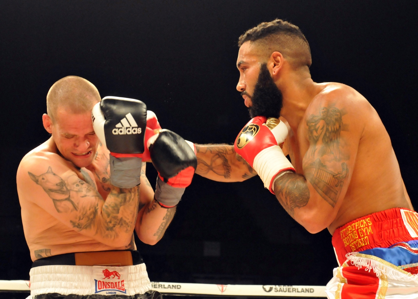 Luke The Duke Watkins Professional Boxer Swindon Photo Gallery